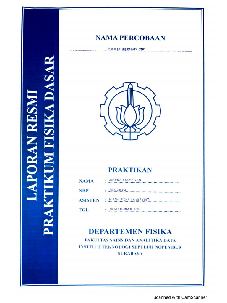 214 - Lapres Bola Jatuh Bebas | PDF