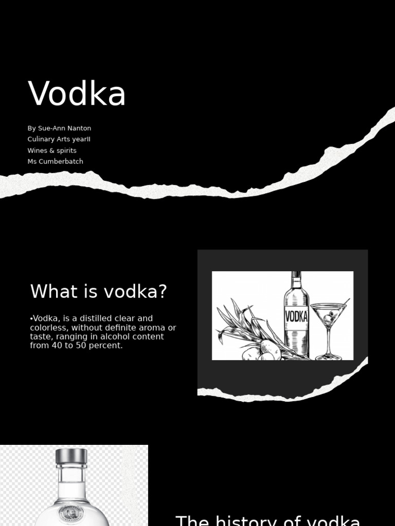 Vodka Presentation | PDF