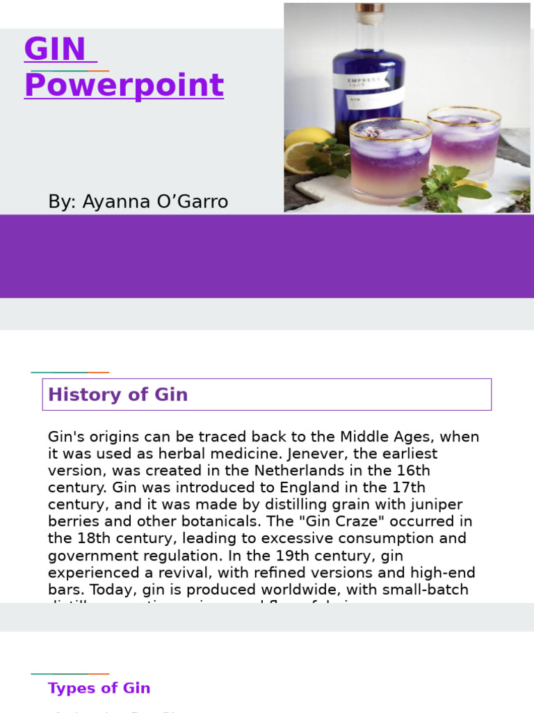 GIN Powerpoint | PDF