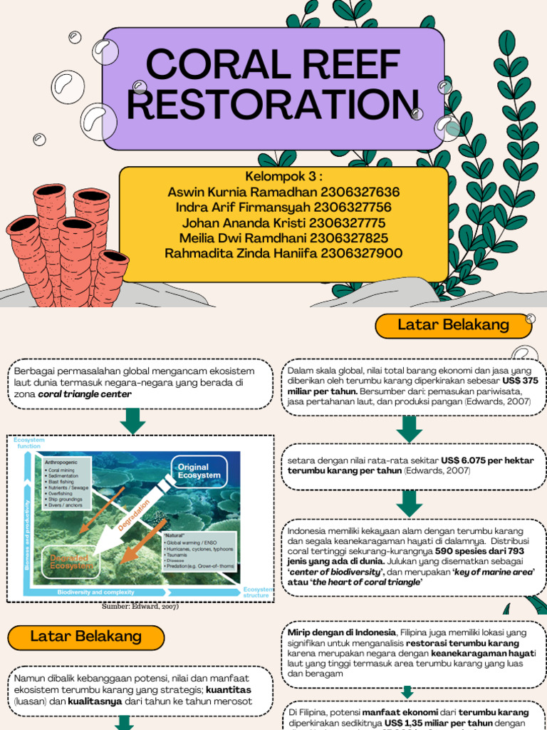Coral Reef Restoration | PDF
