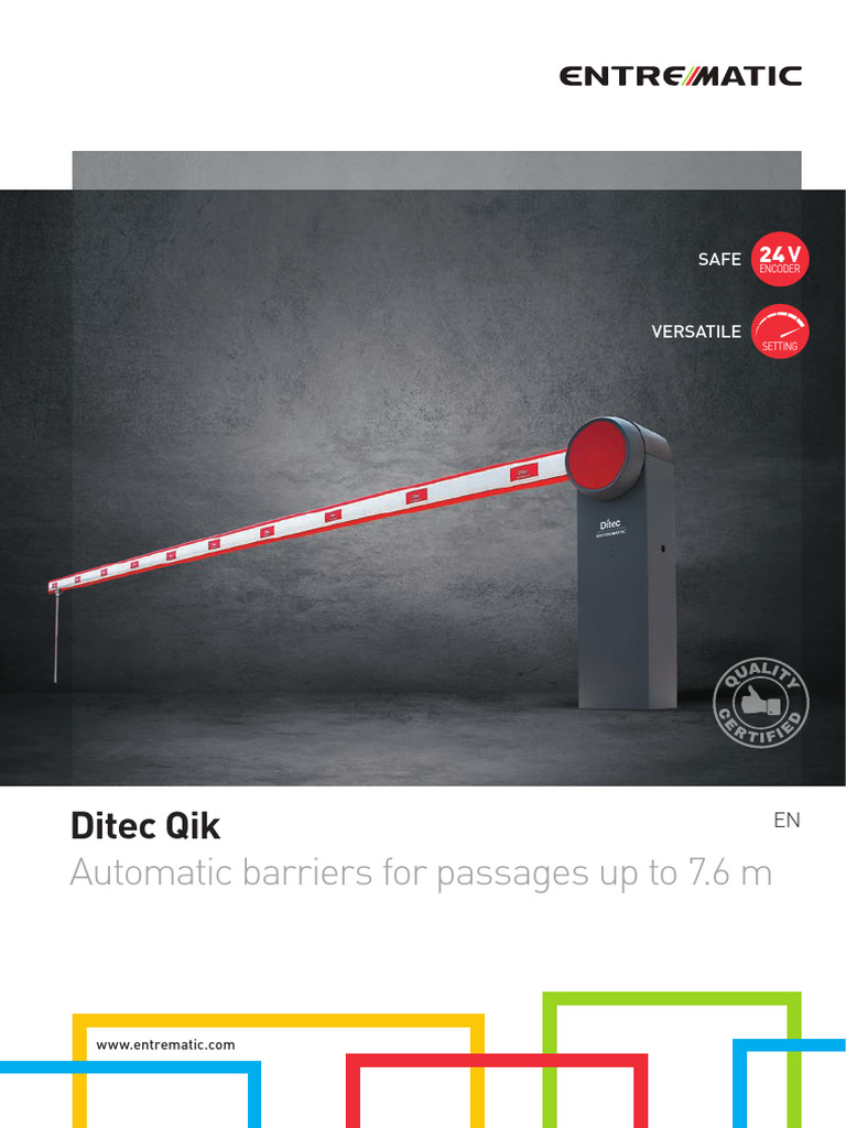 EN - Ditec Qik Brochure | PDF
