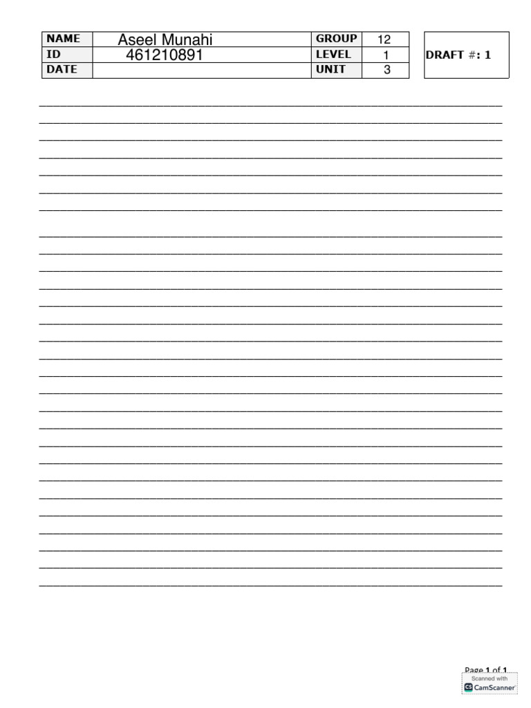 PYP Official Draft Paper . | PDF