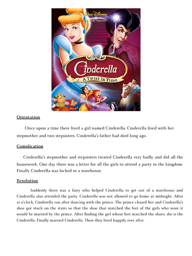 Generic Structure of Cinderella | PDF