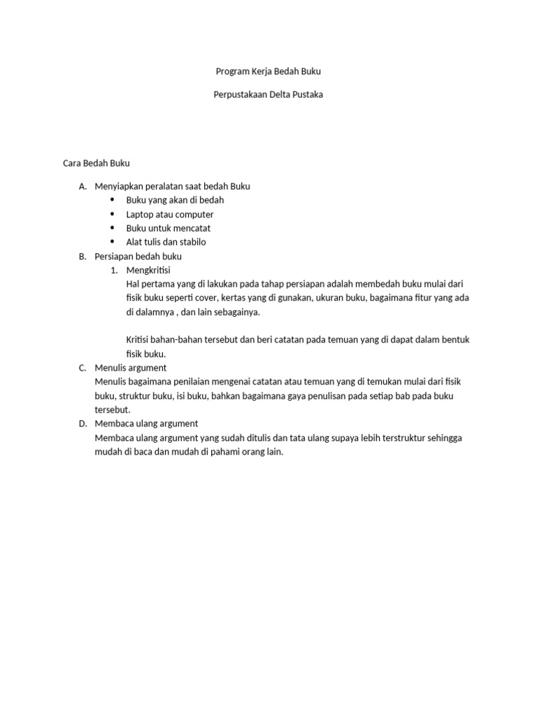 Bedah Buku | PDF