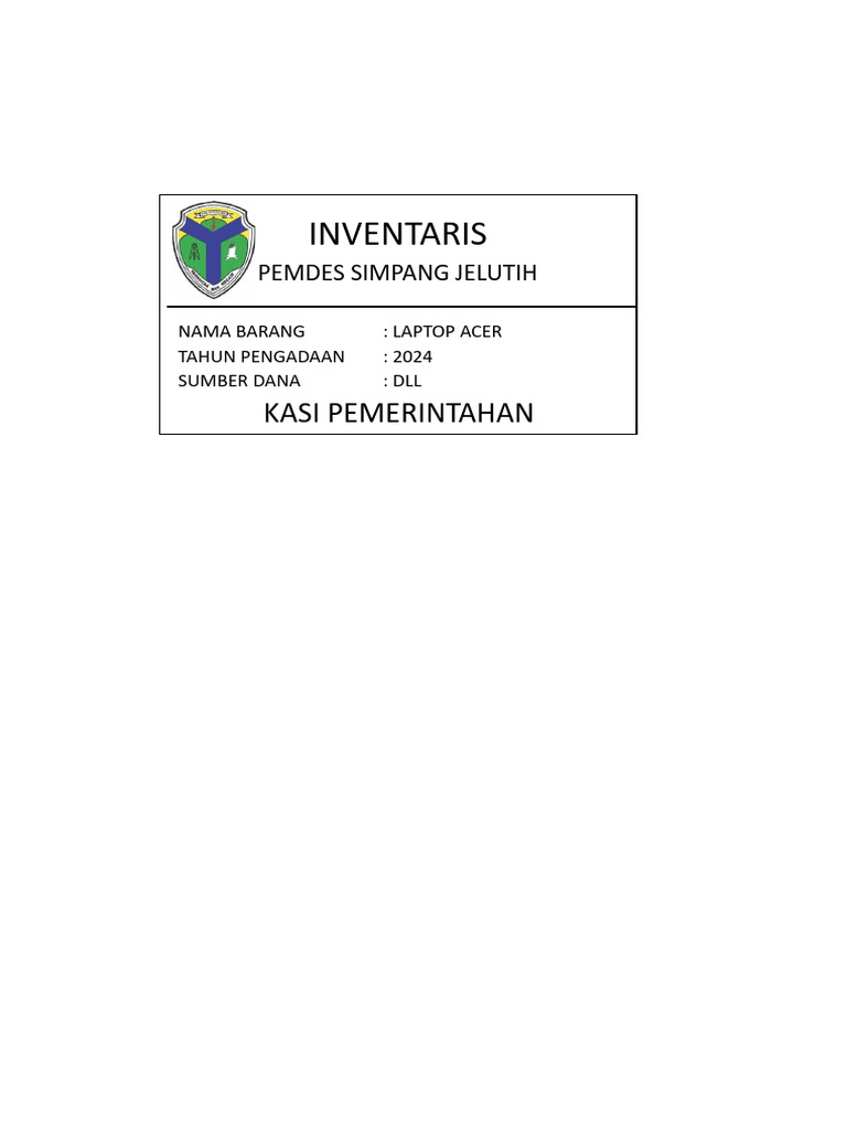 Inventaris | PDF