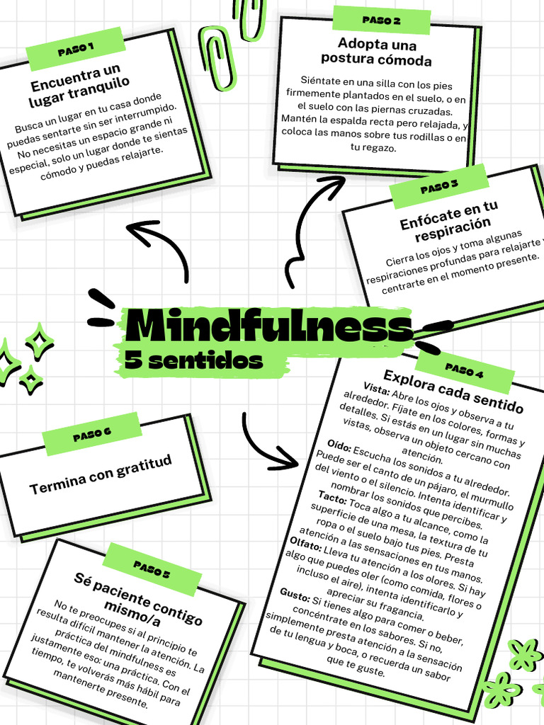 Mindfulness 5 Sentidos | PDF