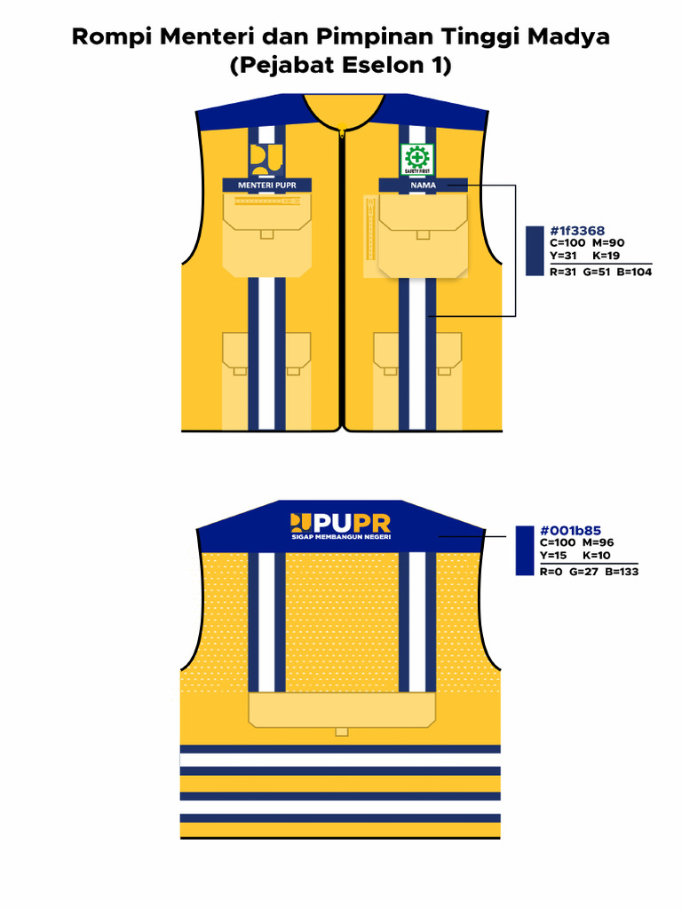 Rev - Rompi PUPR 2023 - Color Code | PDF