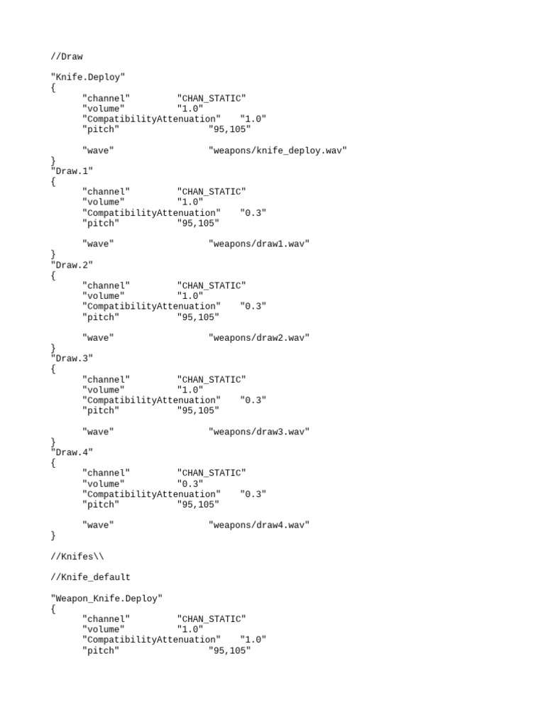 !weapon Sounds | PDF