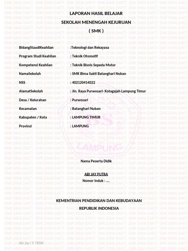 RAPOT X TBSM 2024 Abi Jay V | PDF