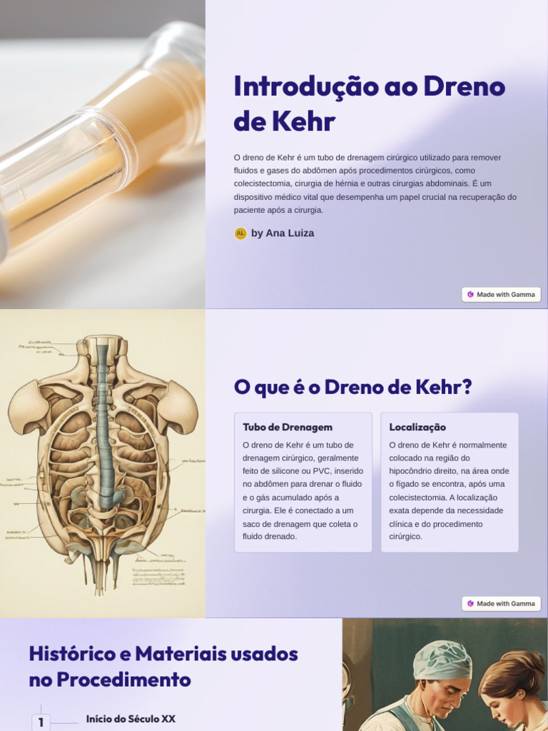 Introducao Ao Dreno de Kehr | PDF