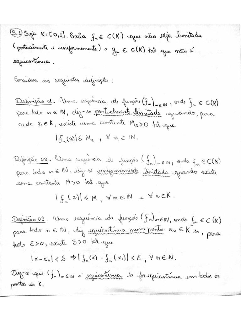 Exercícios EDO (Lista 03) | PDF