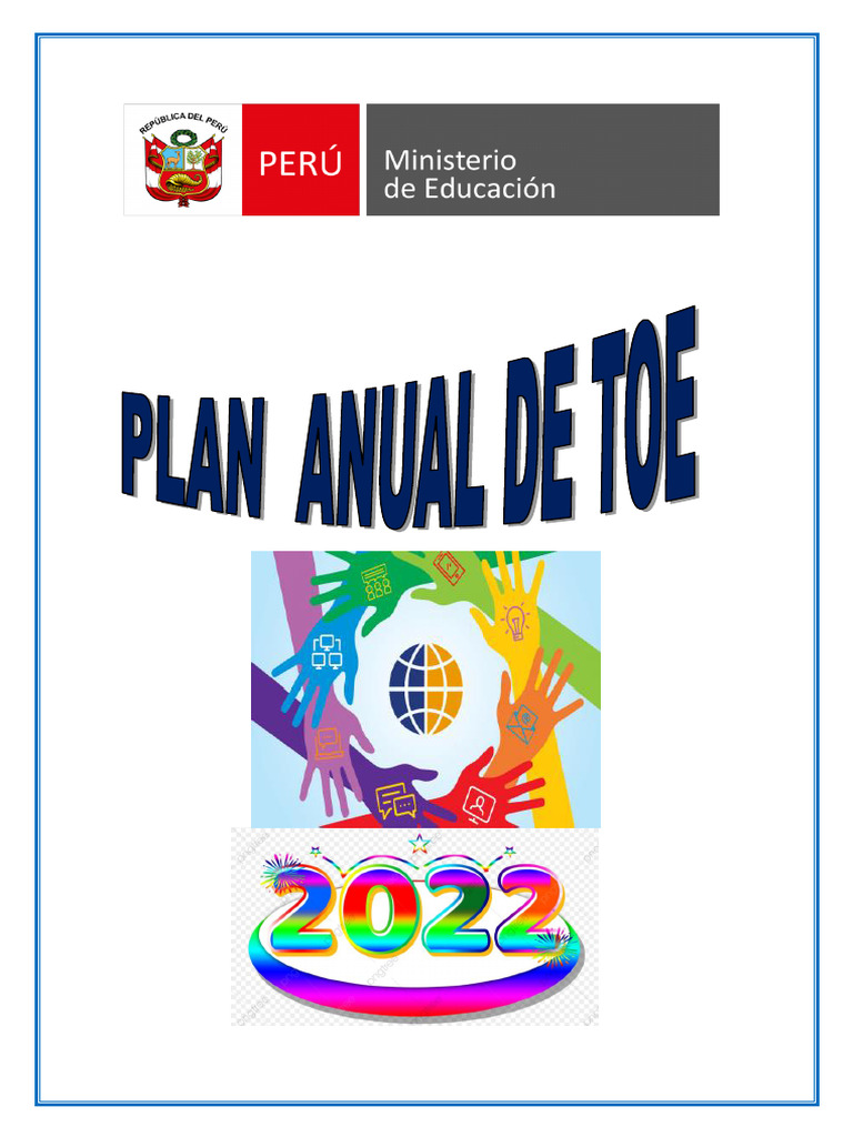 Plan de Toe-Institucional 2022 Ambo (1) .. | PDF
