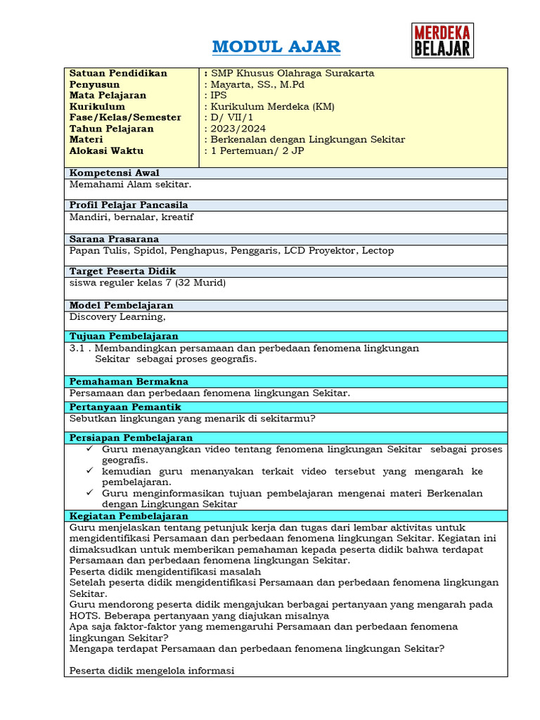 Modul-1-K-7-Tm 2 | PDF | Foreign Language Studies