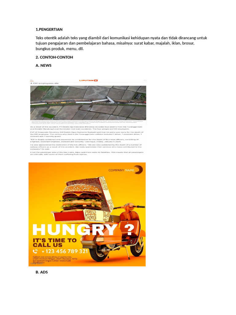 Authentic Text | PDF