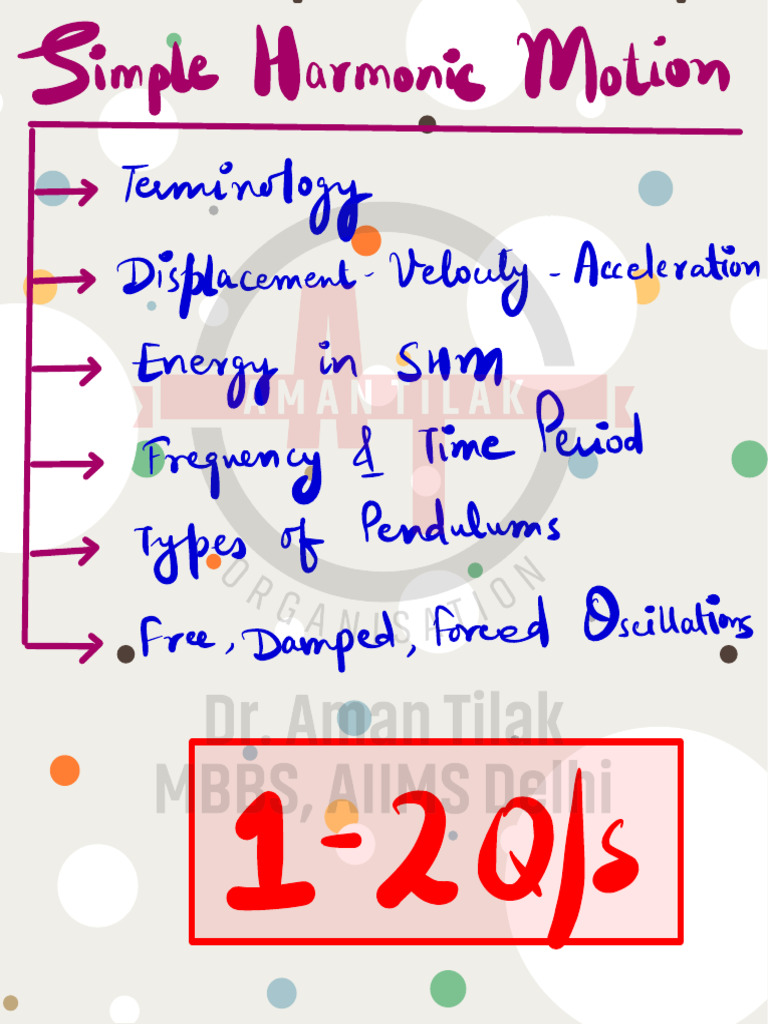 13 Oscillations | PDF