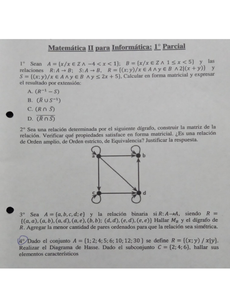 Modelo de Examen 1 | PDF