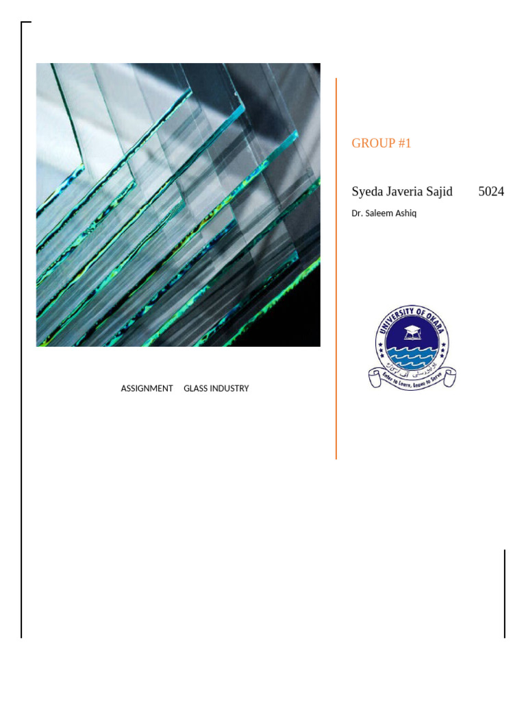 Introduction and History of Glass | PDF