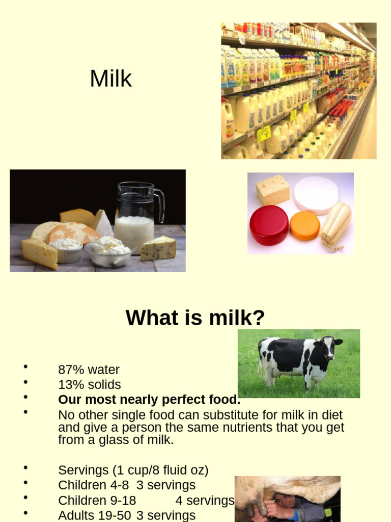 Milk | PDF