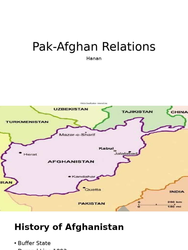 Pak-Afghan Relations | PDF