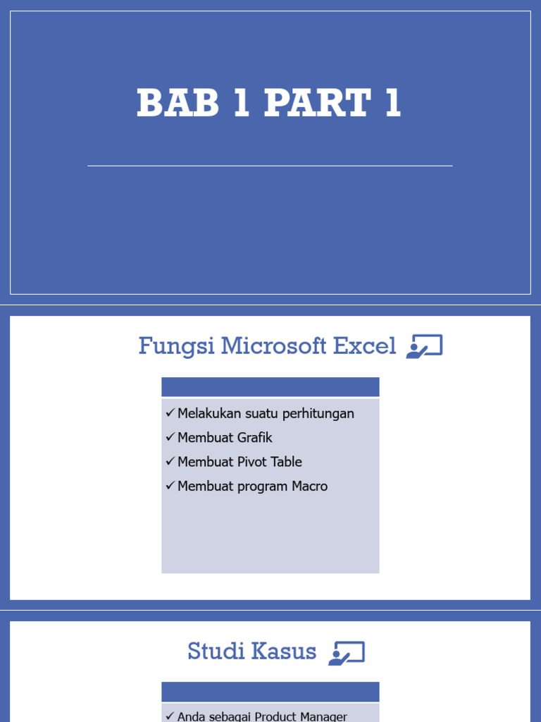 Fungsi Dasar Microsoft Excel | PDF