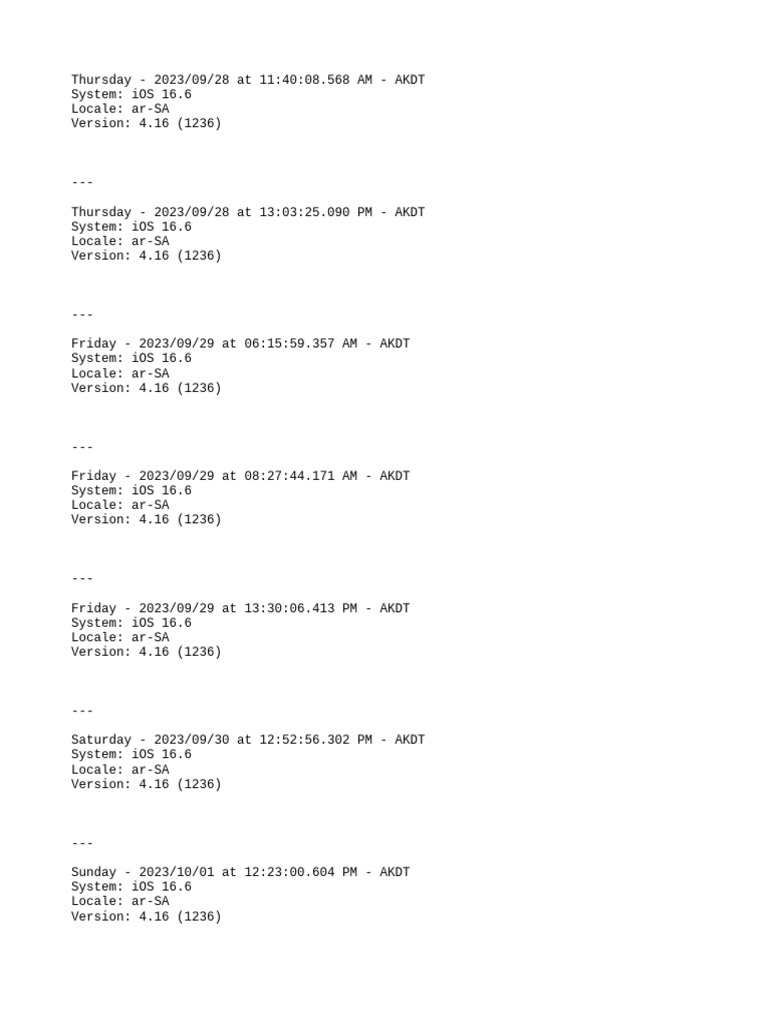 Diagnostics Log | PDF