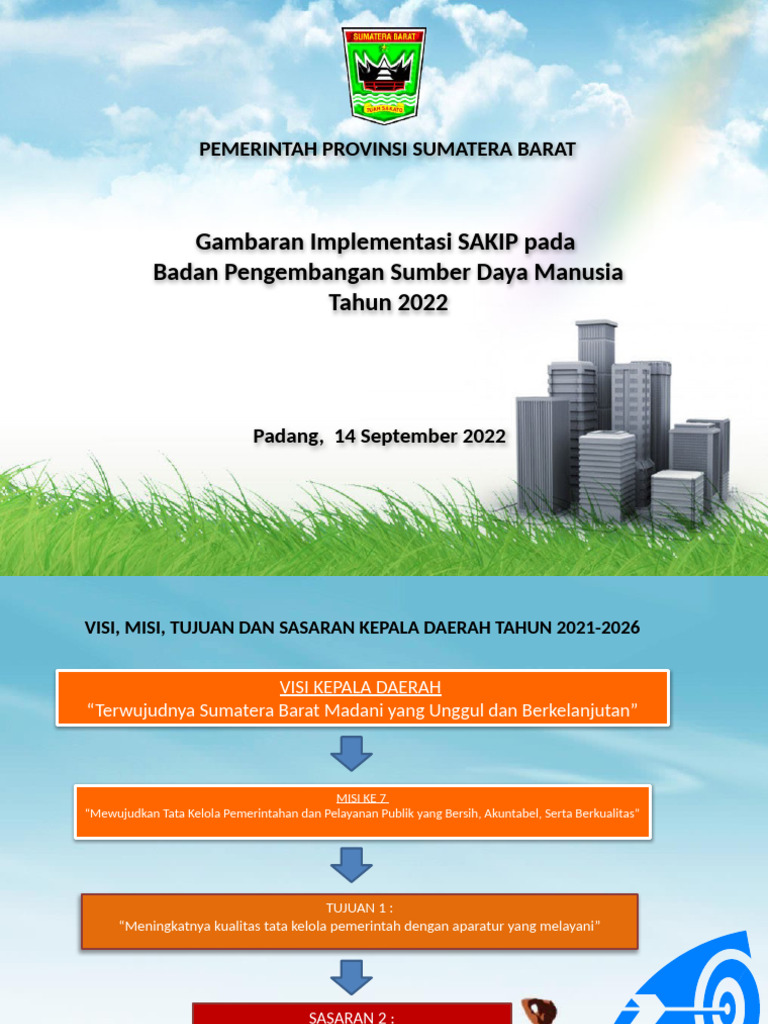 Implementasi SAKIP Dan RB 2022 (BPSDM) | PDF