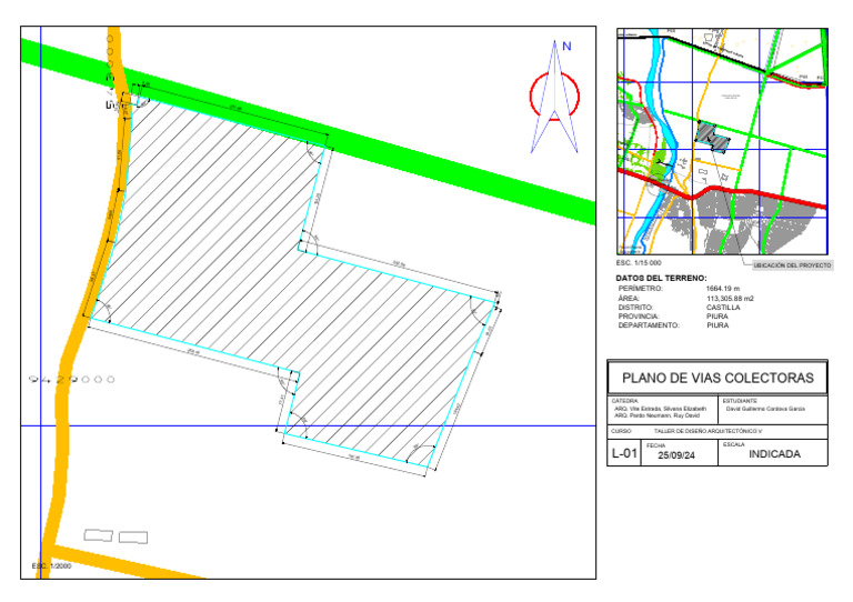 3.PLANO VIAS COLECTORAS-Layout3 | PDF