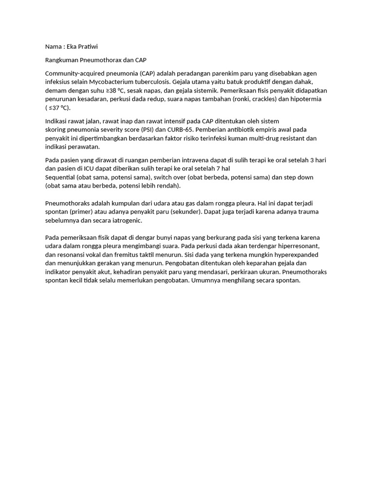 Tugas Dr. Eka Pratiwi | PDF