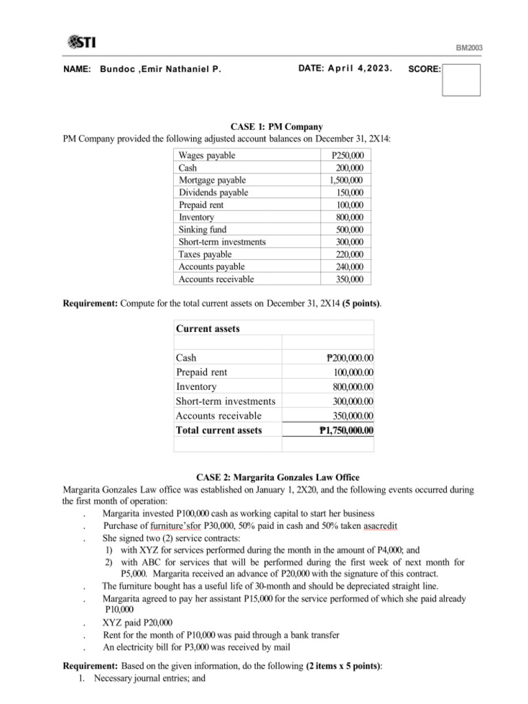 03 Activity FAR Bundoc 2 | PDF