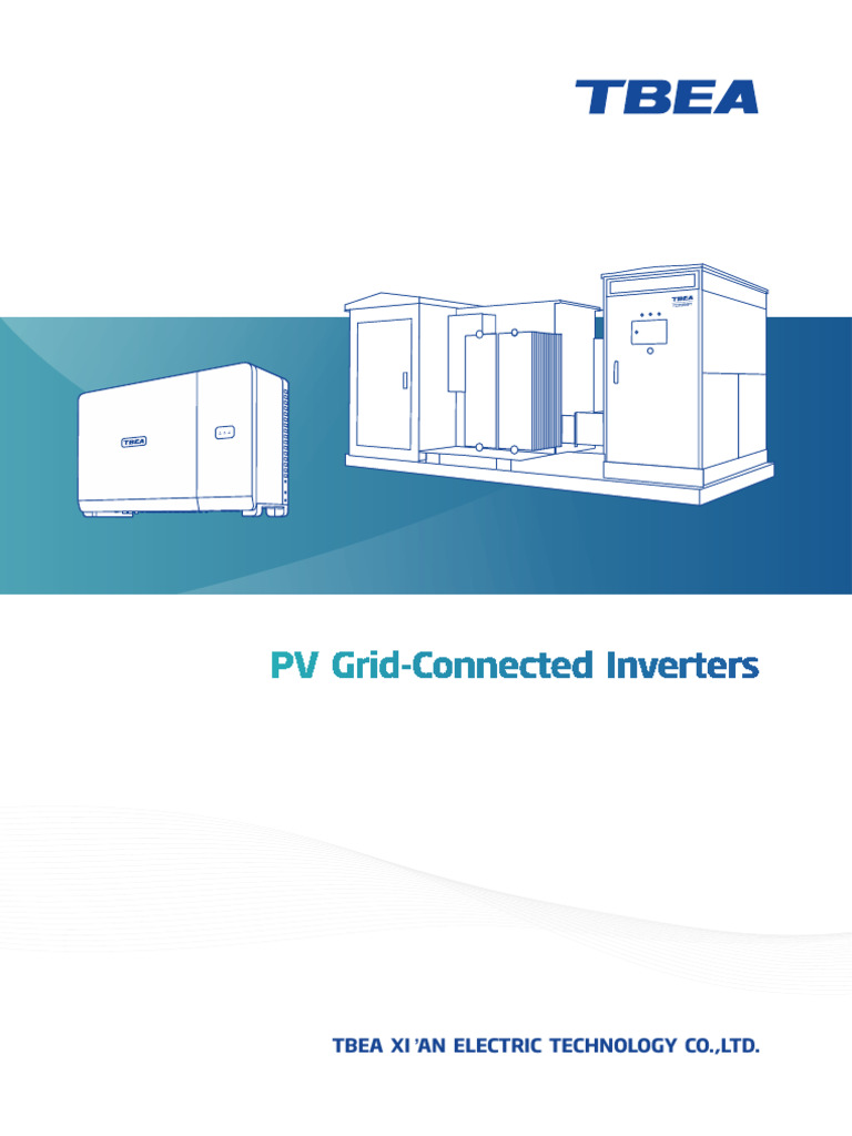TBEA Inverter Brochure 2021 4 1 | PDF