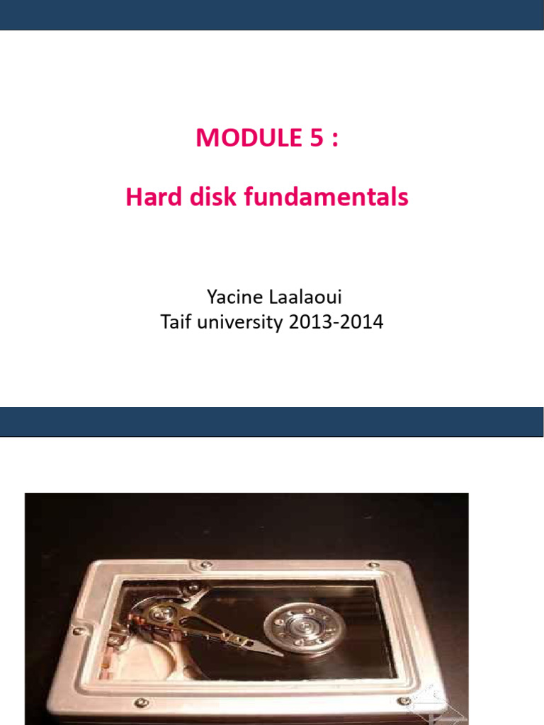 05 - Hard Disks Fundamentals | PDF
