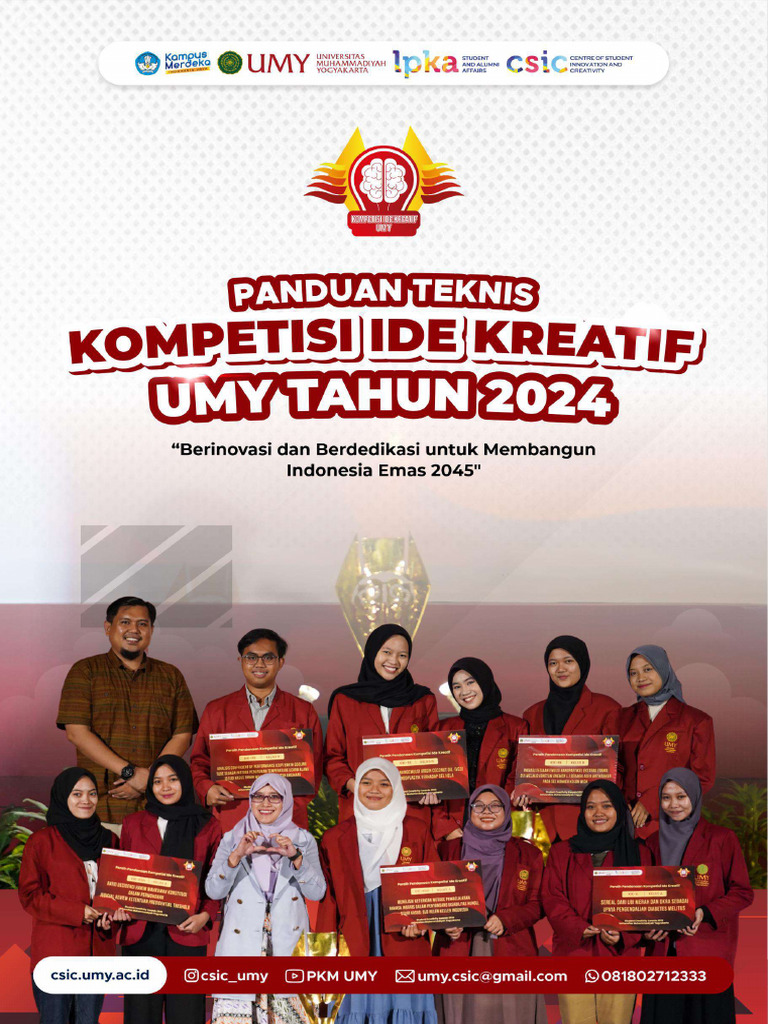 Panduan Kompetisi Ide Kreatif 2024 Compressed | PDF