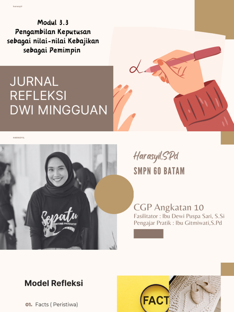 Jurnal Refleksi Dwi Mingguan Modul 3.1 | PDF