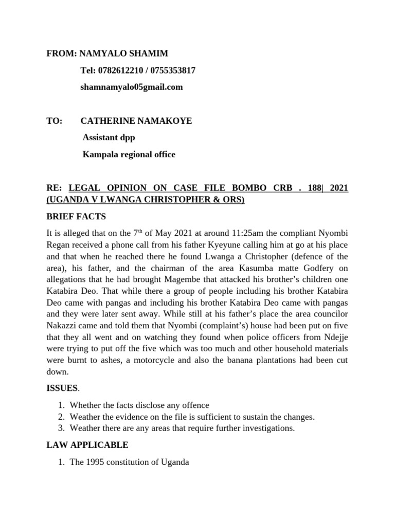 Shamim Malicious Damage | PDF