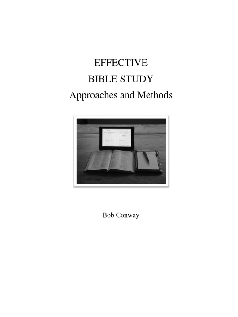 Effective Bible Study | PDF