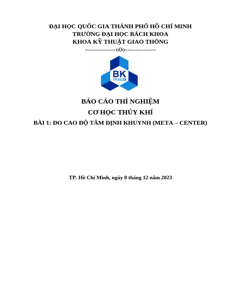 Bài TN Tâm Định Khuynh | PDF