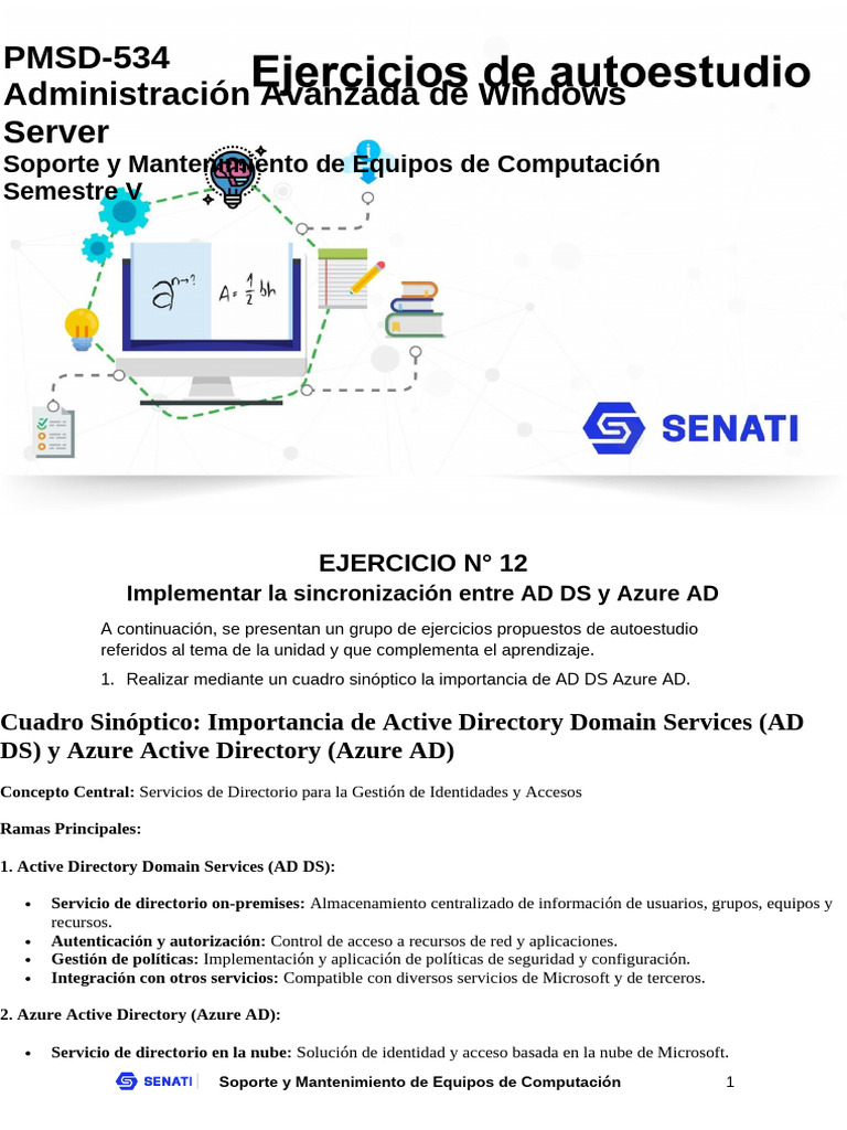 PMSD-534 Ejercicio T012 | PDF