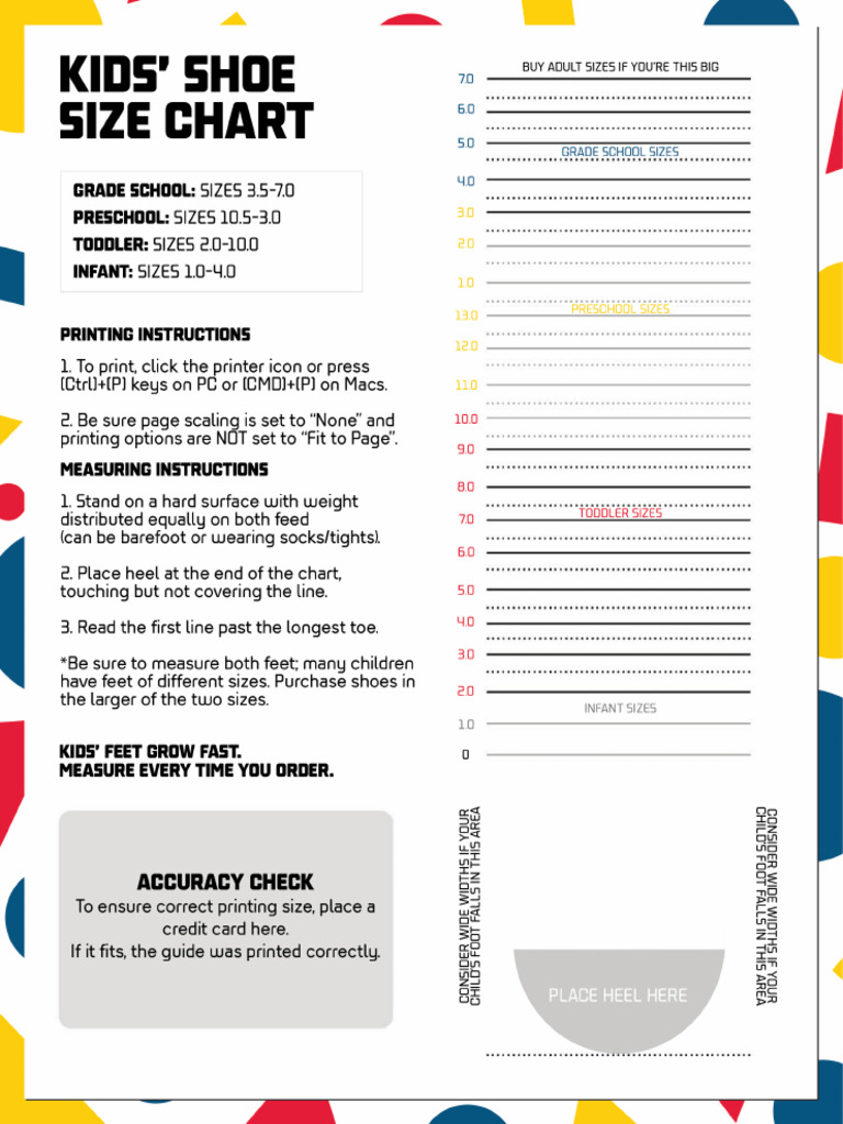 KFL Size Chart 2020 V Final 1 | PDF