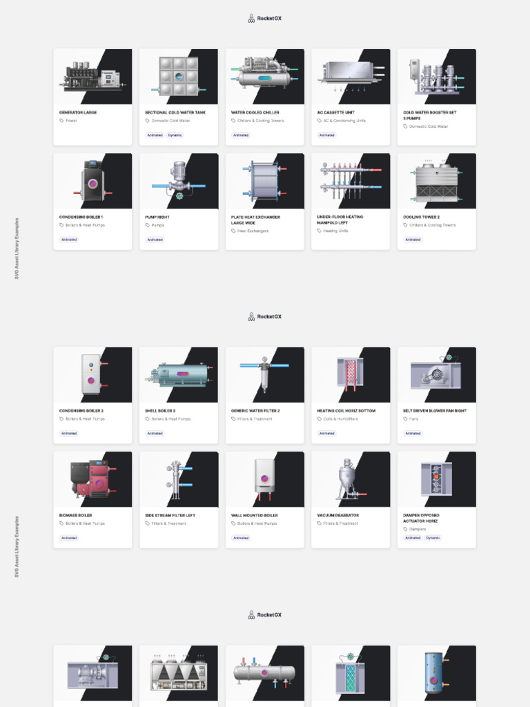 RocketGX - SVG Asset Library Examples | PDF