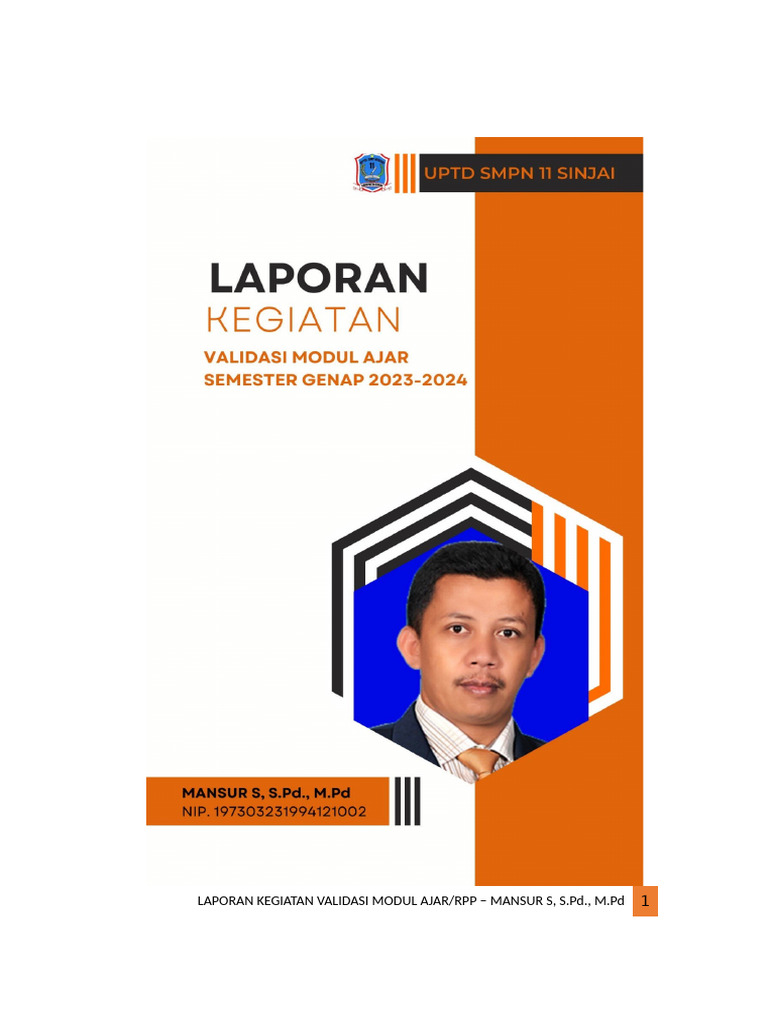 Laporan Validasi Modul TTD | PDF