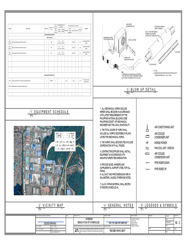 Sample Mechanical Plan ACCU | PDF