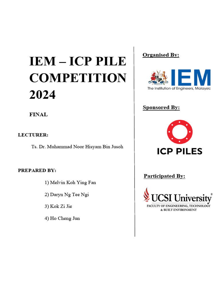 IEM-ICP Pile | PDF