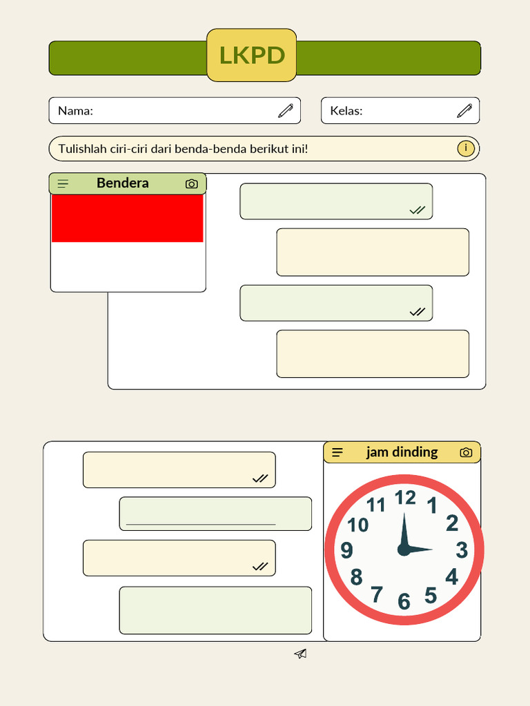 LKPD Bindo TP 1,2 Dan 3 | PDF