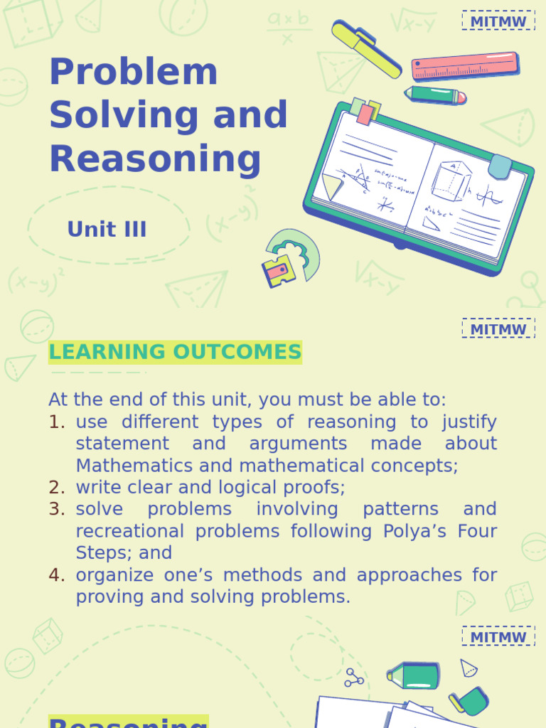 Proving and Reasoning | PDF | Mathematical Proof | Teaching Methods ...