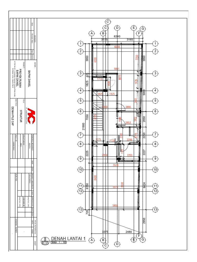 Ukuran Ruang Project Duri | PDF