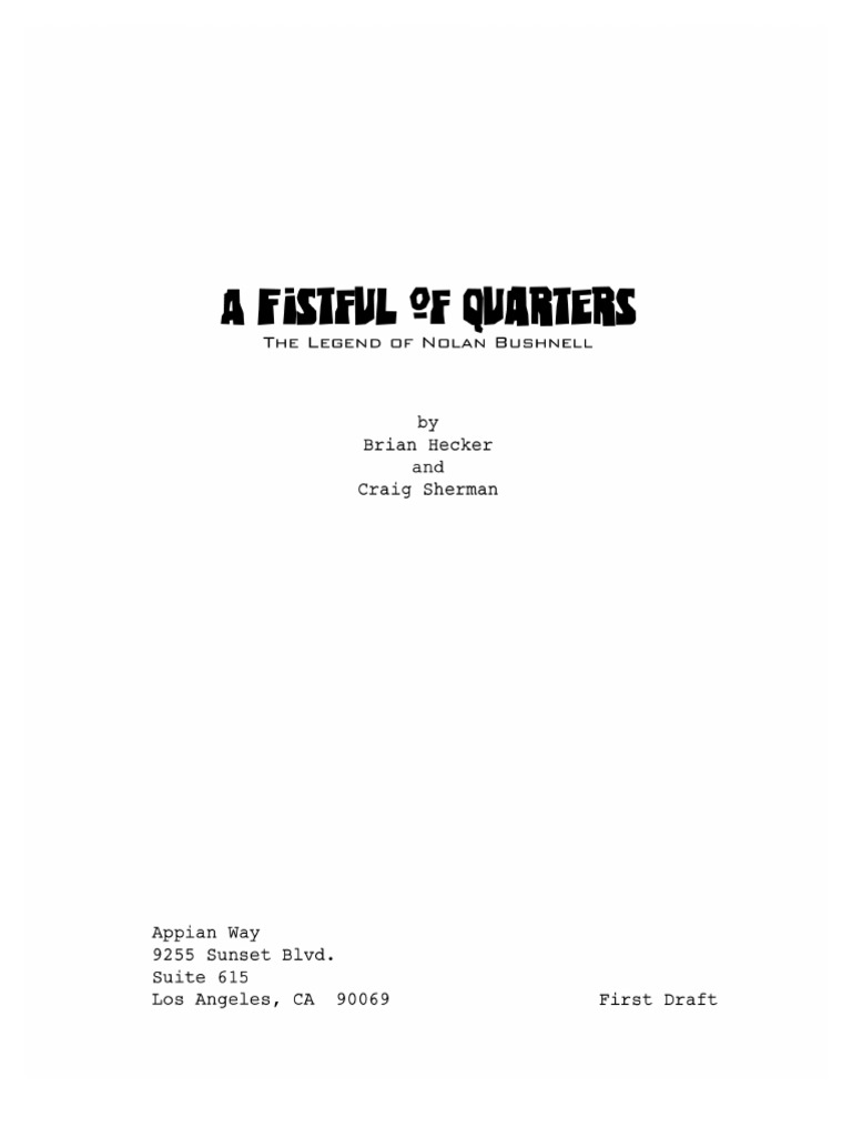 Fistful of Quarters | PDF