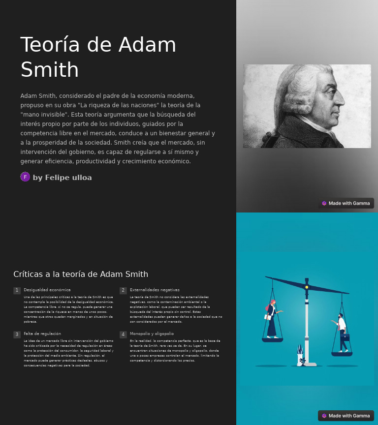 Teoria de Adam Smith | PDF