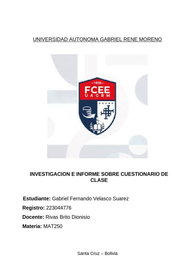 Caratula de Uagrm | PDF