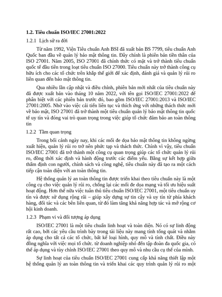 Tieu Chuan ISO | PDF