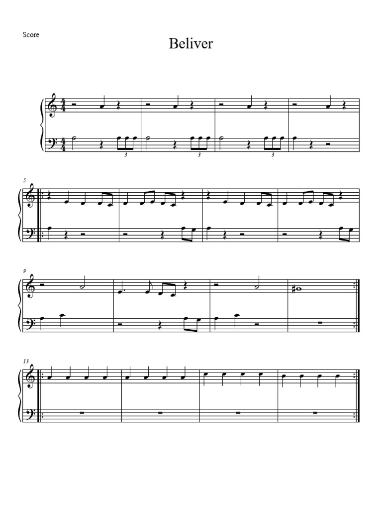 Beliver | PDF